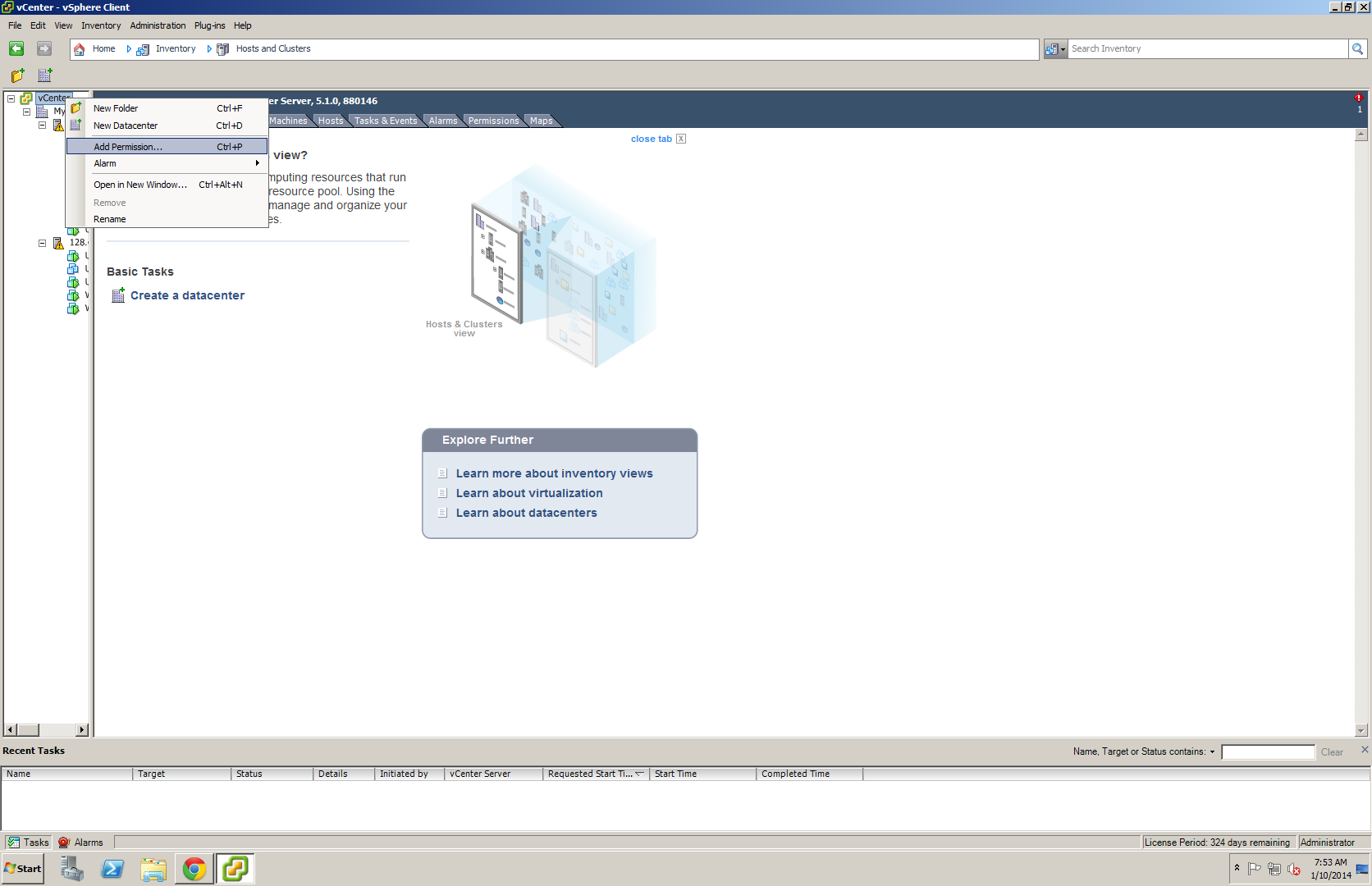 vCenter Installation Instructions