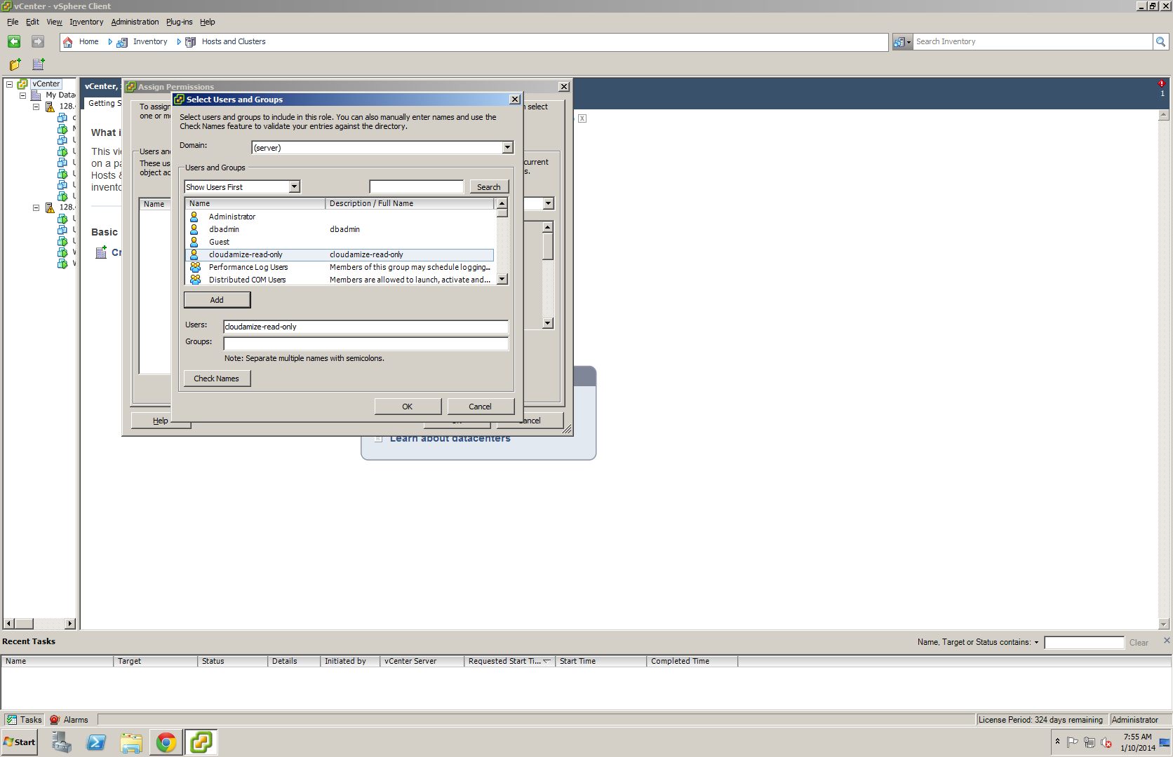 vCenter Installation Instructions