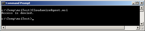 Incorrect Security Permission