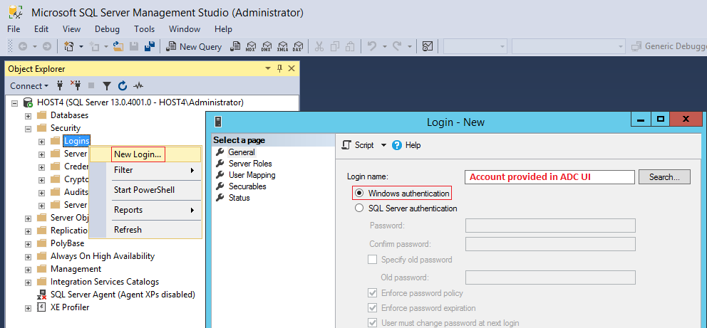 MS SQL Data Collection Status and Errors